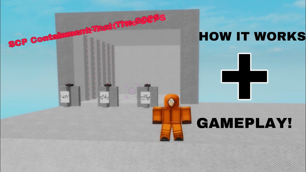 SCP Containment-Test The SCPS. map in piggy build mode! - YouTube