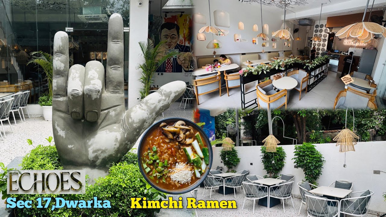 Echoes Cafe - Sector 17, Dwarka, Delhi - YouTube