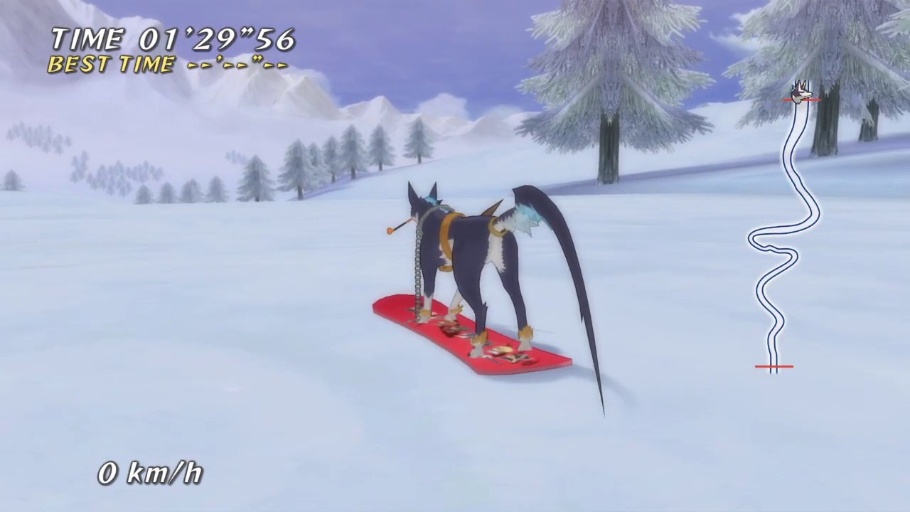 Tales of Vesperia: Definitive Edition repede snowboarding mini game ...