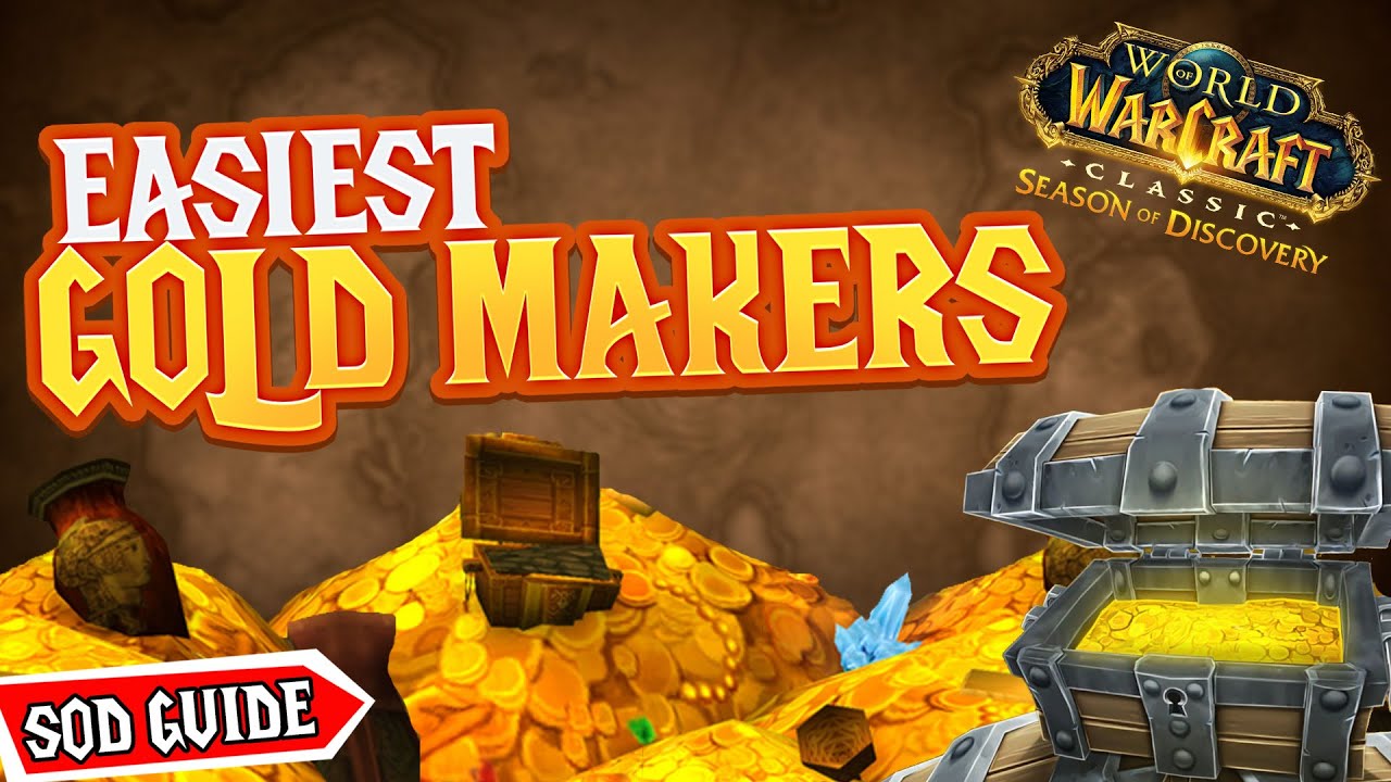 Secret Goldmaking Strategies for EASY GOLD - Season of Discovery - YouTube