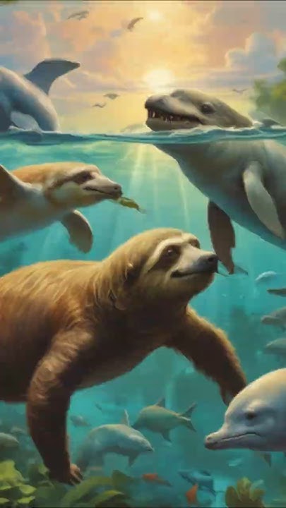 Sloths Can Hold Their Breath LONGER Than Dolphins?! 🦥🌊 | BlabberBlast ...