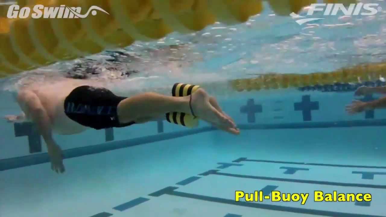 Drill of the Week - Freestyle Pull Buoy Balance - YouTube