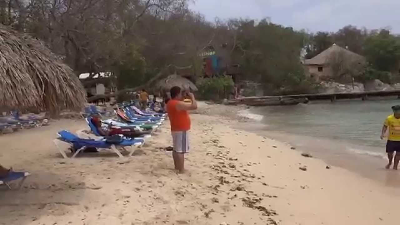 Pirates beach of CURACAO. May 2015. Caribbean sea. - YouTube