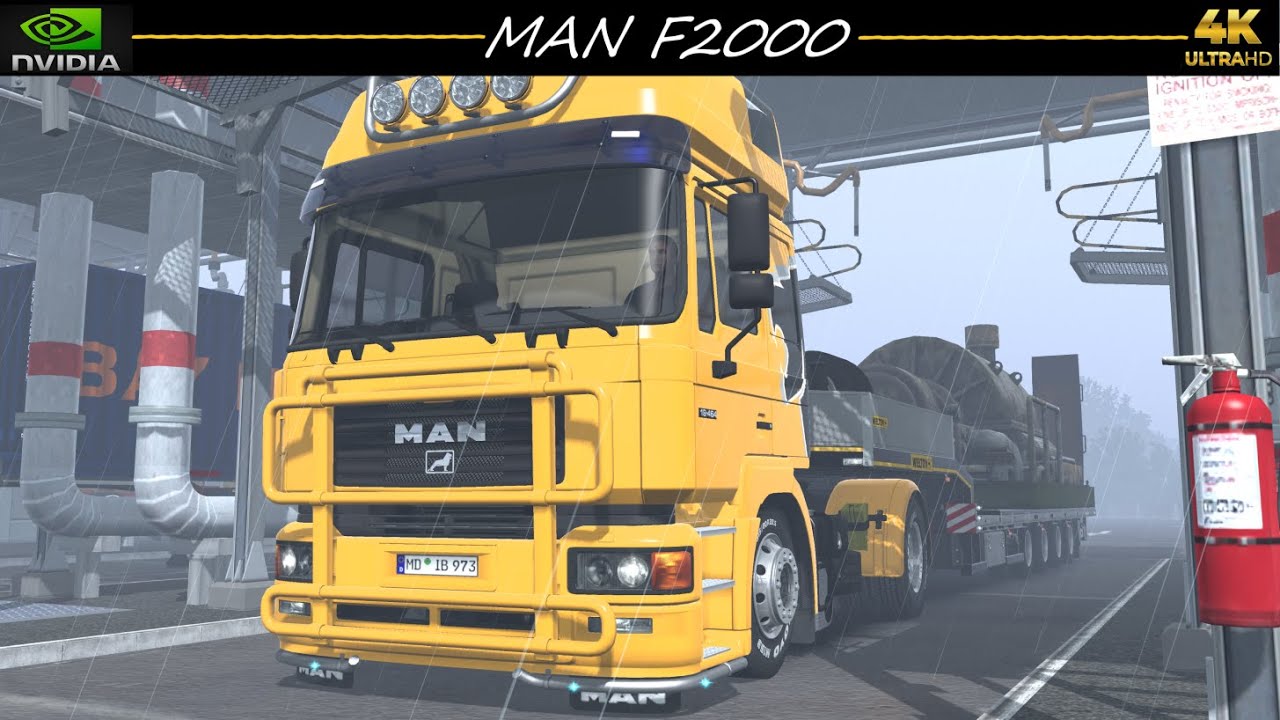 *Free MAN F2000* Turbine Haul Novi Sad to Szeged SCS Graphics 1.48 ETS2 ...