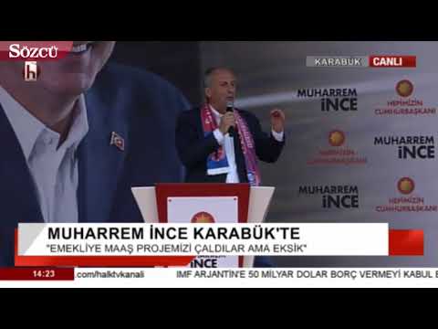 Muharrem İnce'den Erdoğan'a Karne
