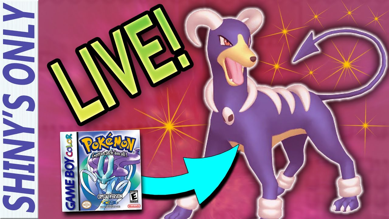 How Fast Can I Beat Pokemon Crystal with Houndoom Only? Shiny Pokemon ...