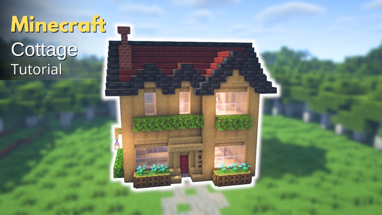 Minecraft: How to Build an Irish Cottage | Cottage (Tutorial) - YouTube