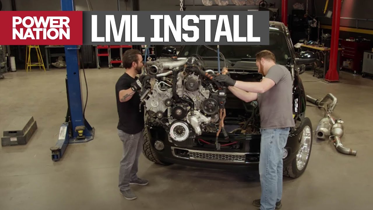Installing The 6.6L LML Duramax Back Into Our '11 Sierra Denali - Truck ...