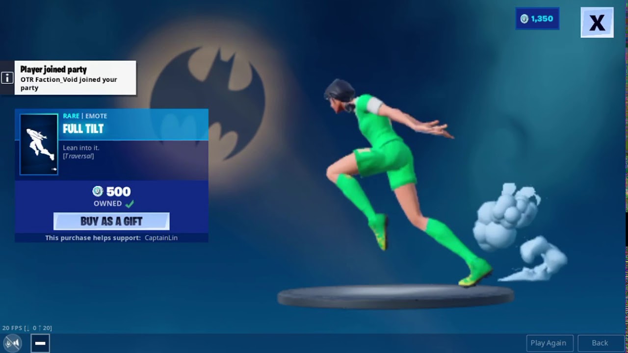 New Naruto Run Emote In Fortnite - YouTube