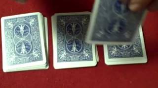 Magic Trick Cards 3 Piles