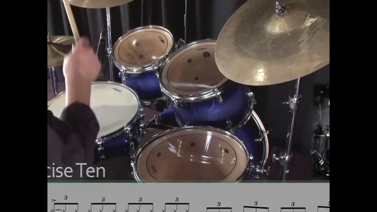 Learning Drums Lesson - 8th note triplet blues grooves - YouTube