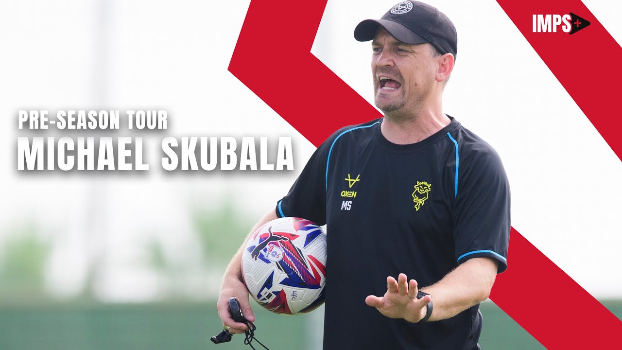 Michael Skubala excited for Preston friendly - YouTube