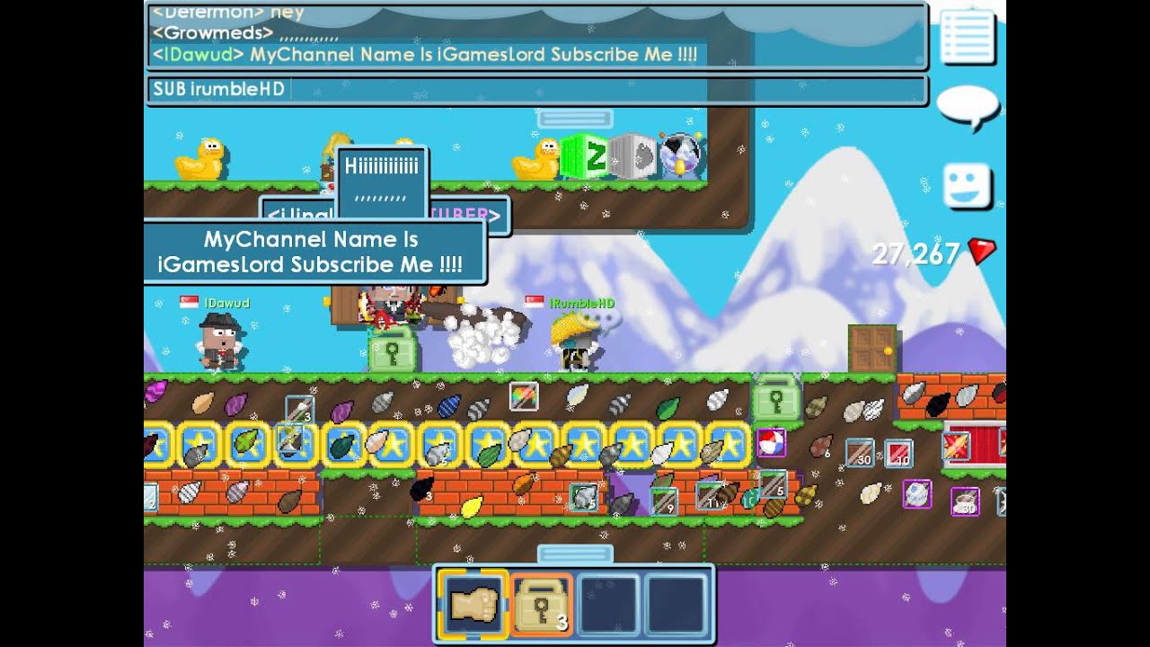 GrowTopia|Offically Opening RumbleHD GT - YouTube