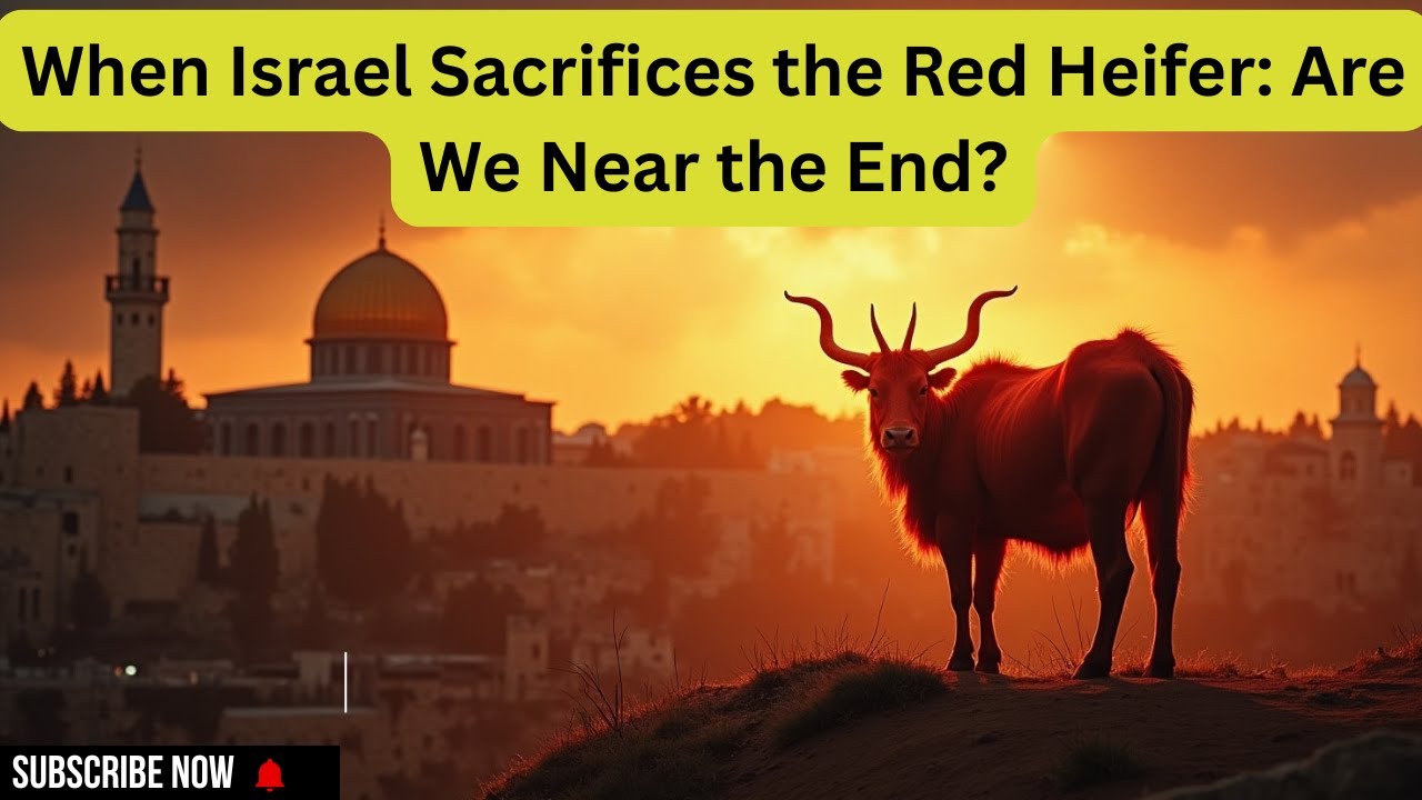 When Israel Sacrifices the Red Heifer: Countdown to the Third Temple ...