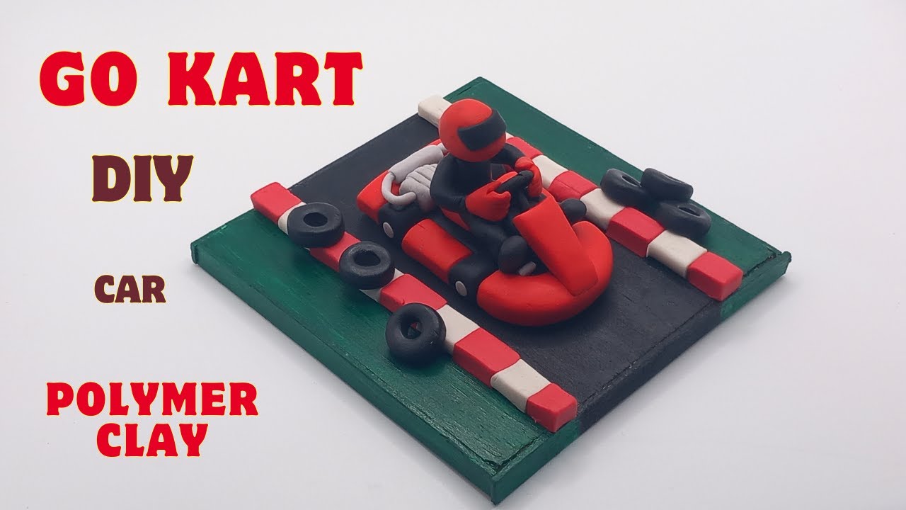 Go Kart Car with clay art | Go Kart Car making | Diy - YouTube