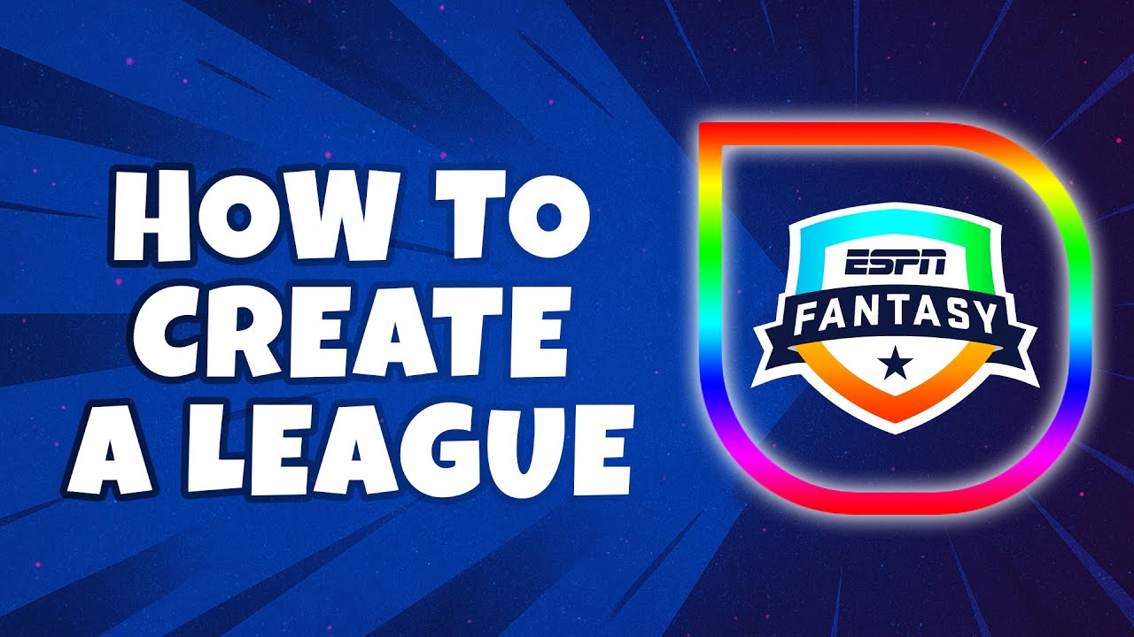 How To Create a League on ESPN Fantasy Sports (Easiest Way) - YouTube