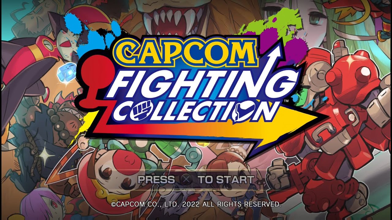 Capcom Fighting Collection All Arcade Openings - YouTube