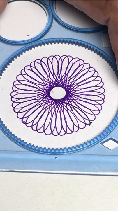 Simple Easy! Pattern 🤗 #spirograph - YouTube