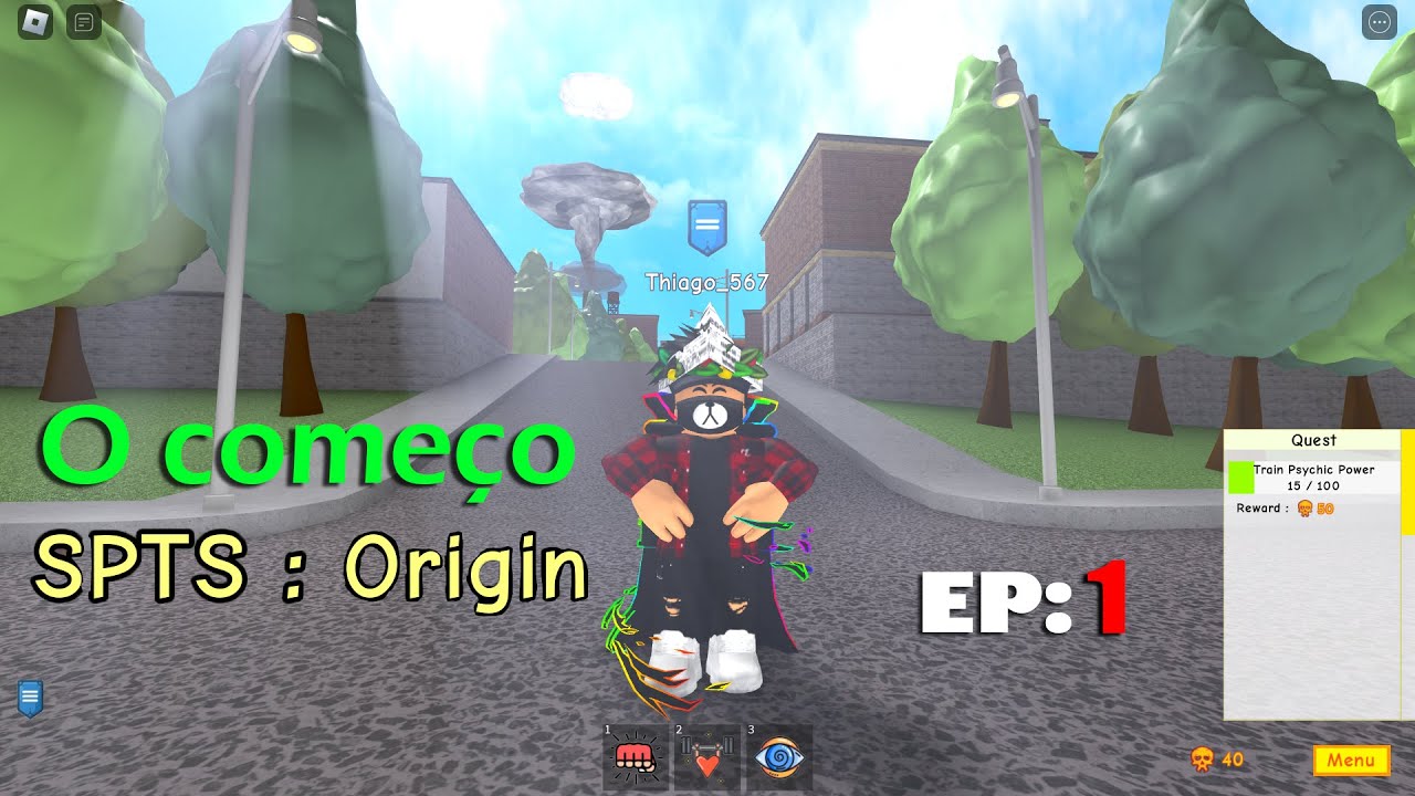 Roblox | Começando em SPTS Origin | Ep1 - YouTube