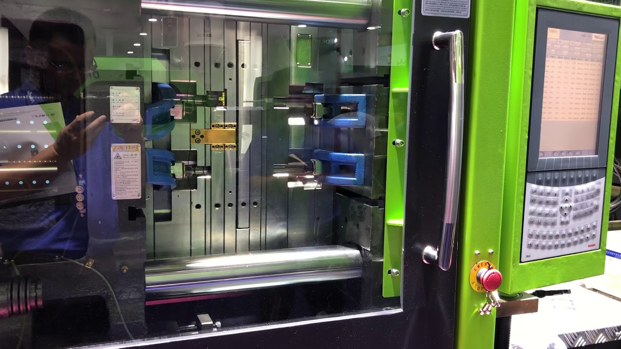 Powerjet fUll electric injection machine JE200 - YouTube