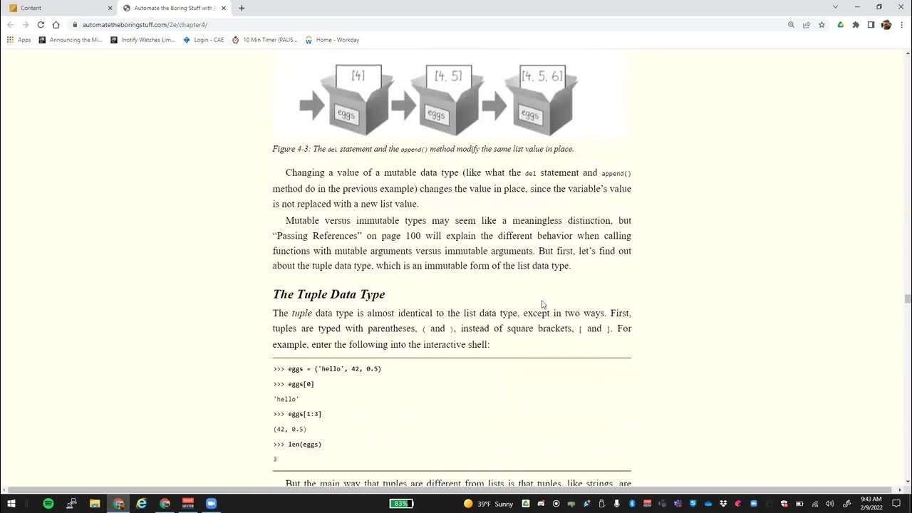 INF360 - Lists - Part 2 - YouTube