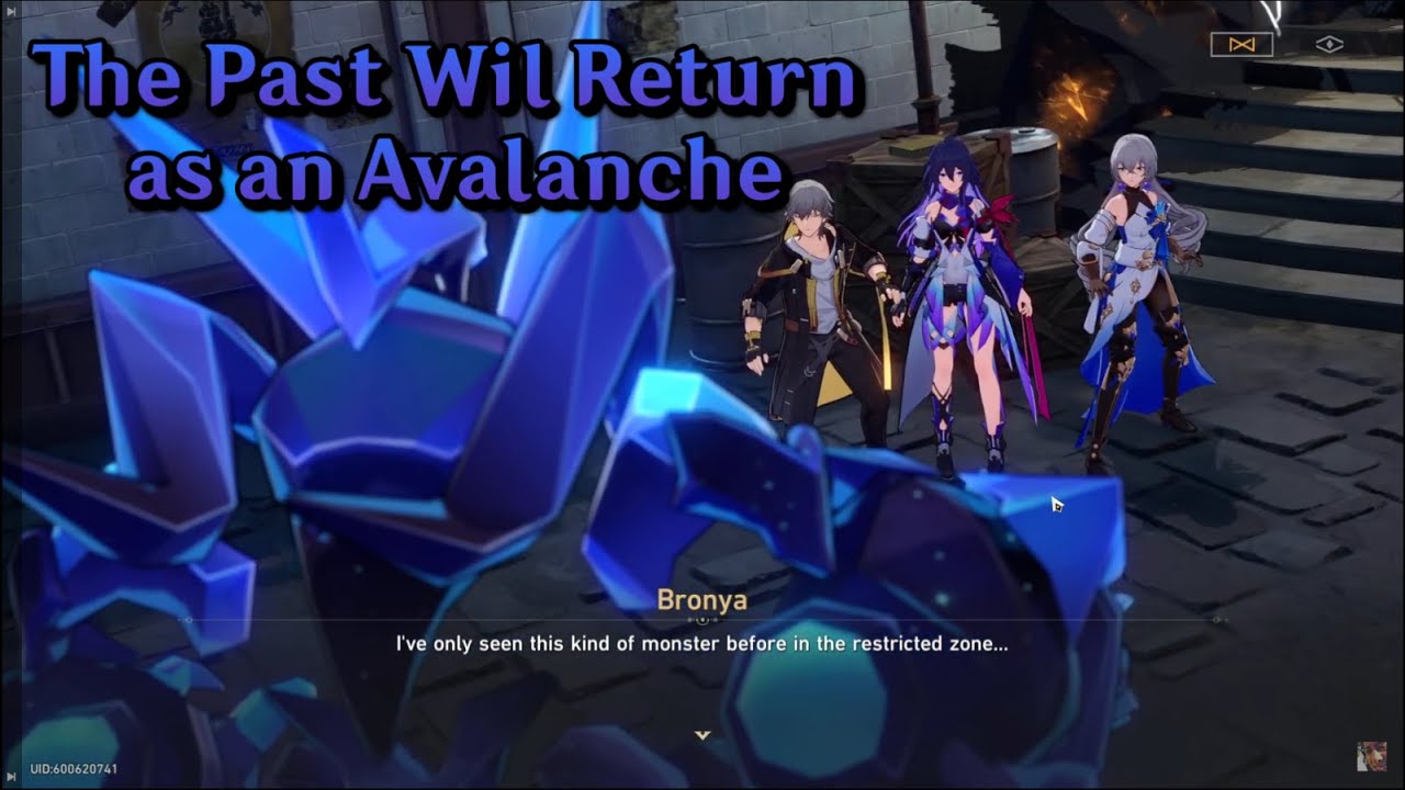 The Past Wil Return as an Avalanche | In the Withering Wintry Night ...