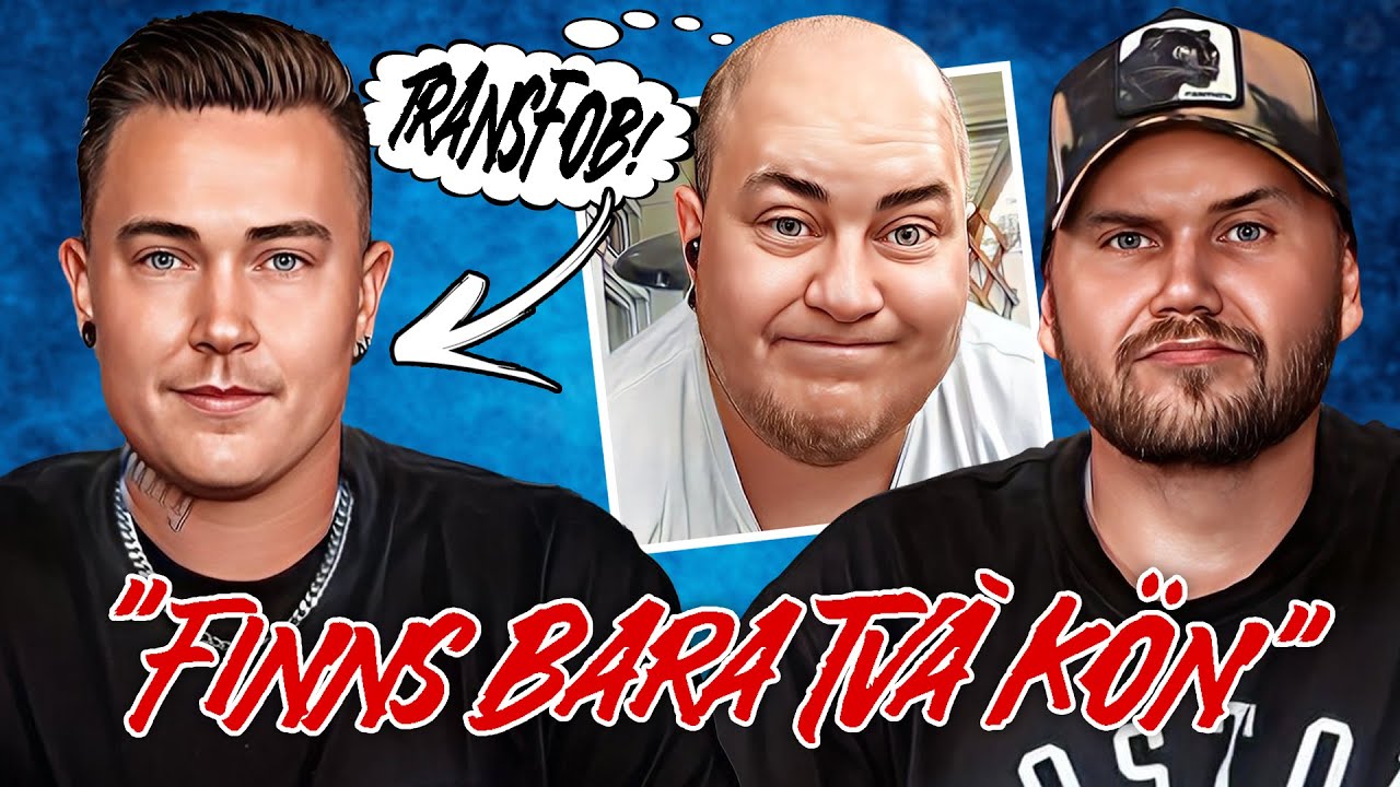 Transmannen Freddy Från TikTok! "Finns bara två kön" - YouTube