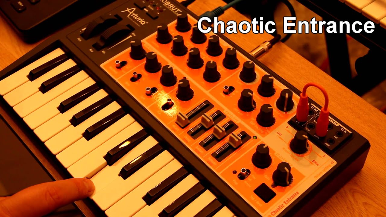 Arturia MicroBrute - the ten factory patch sheets - YouTube