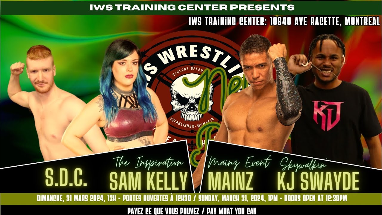 IWS New Blood Volume 2: Sam Kelly / S.D.C. vs Steven Mainz / KJ Swayde ...
