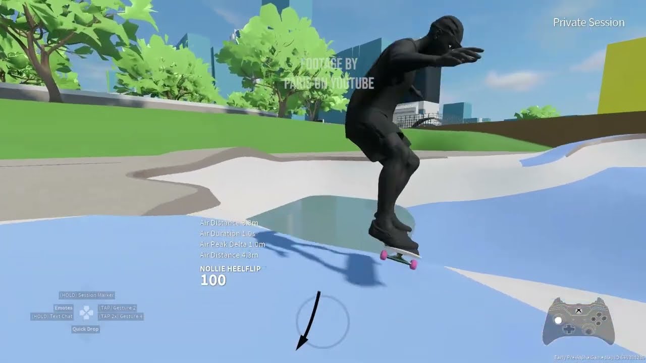 Skating the Skate 4 Pumptrack (Pre-Alpha Gameplay) Skate 4 7/5 Build ...