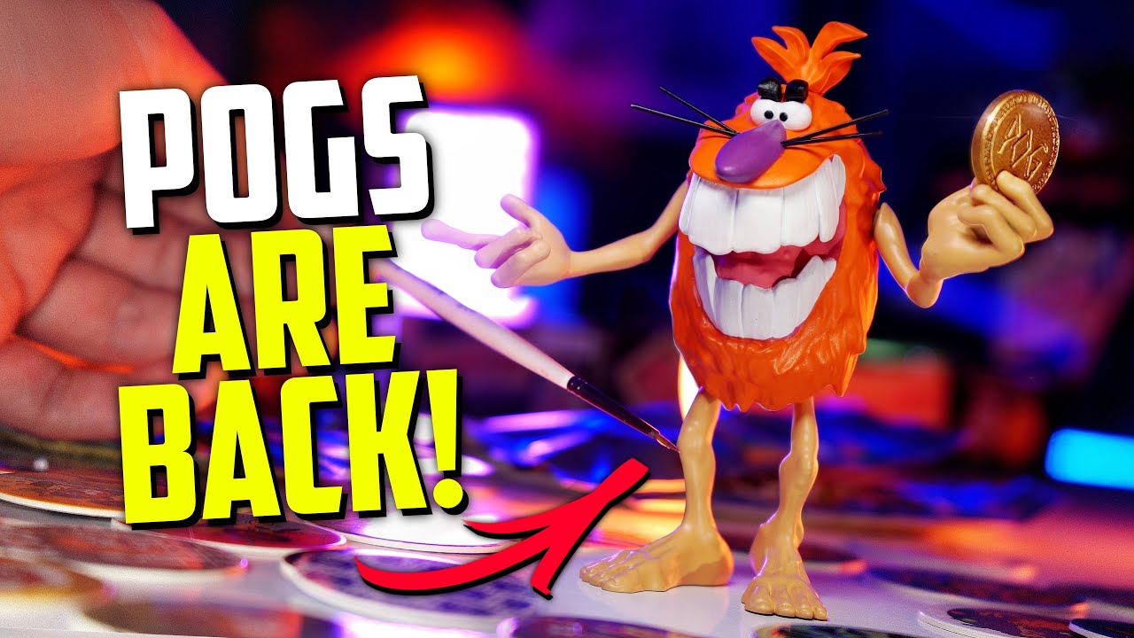Making the first ever POGMAN action figure for POG OFFICIAL! - YouTube