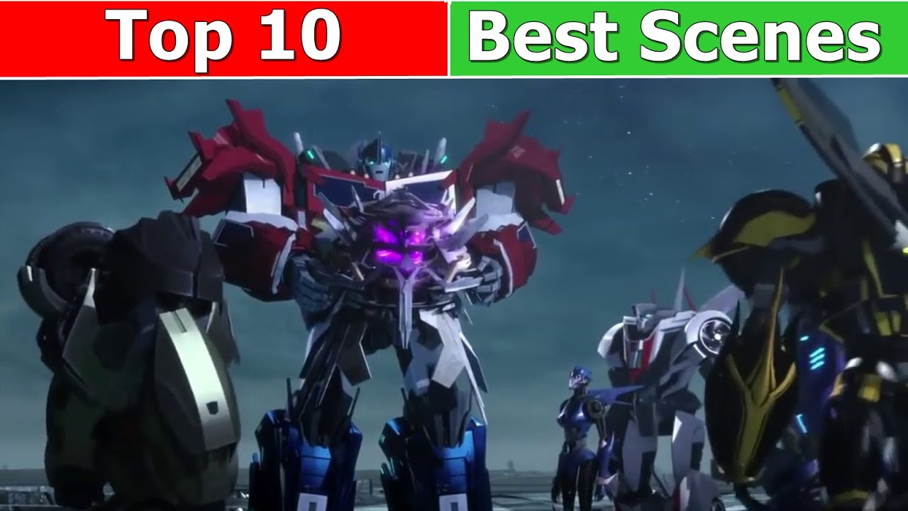 Top 10 Best Scenes in Transformers Prime | Explained in Hindi - YouTube