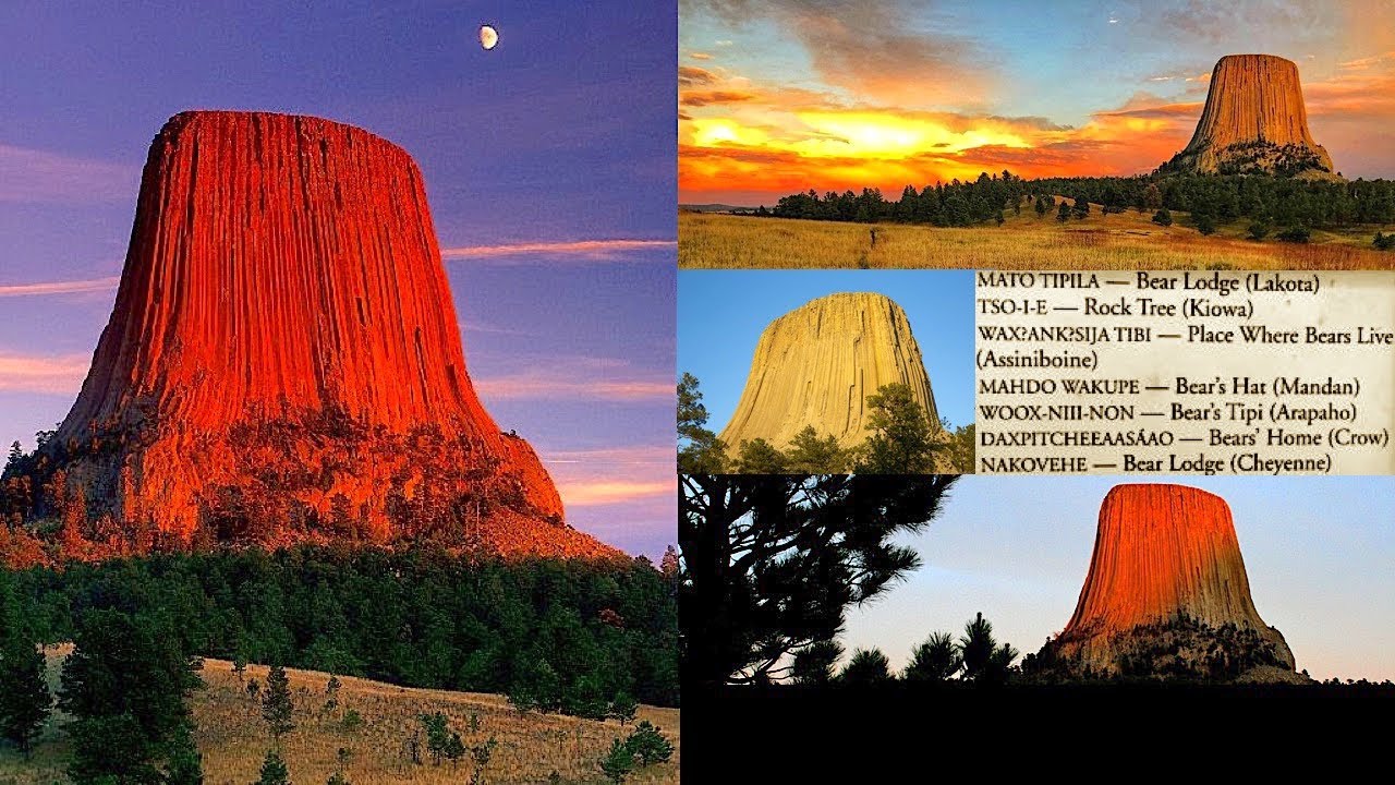 Matȟó Thípila: Bear Lodge (Devil's Tower-X) - Sacred Indigenous Site - Wyoming, USA - YouTube