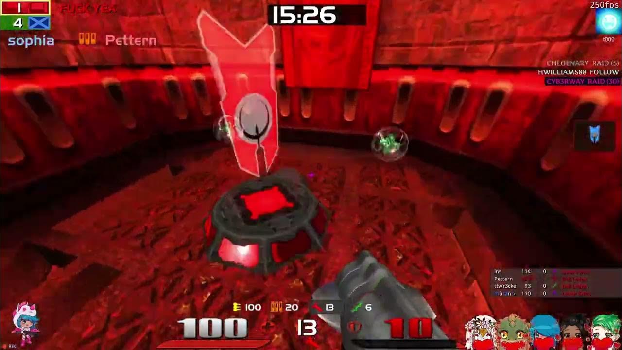 Quake Live, CTF pickup - flag captures in autumn 2024 - YouTube