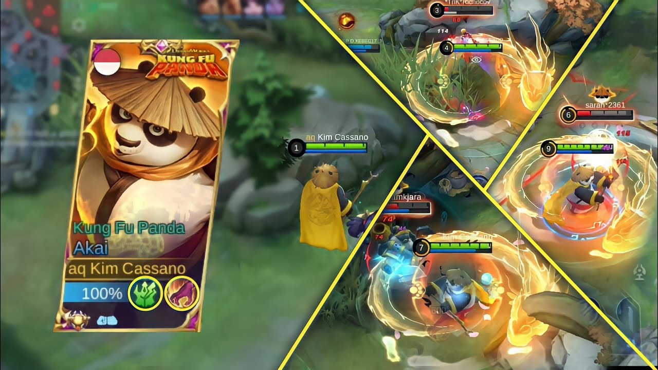 RIVIEW SKIN AKAI KUNGFU PANDA - YouTube