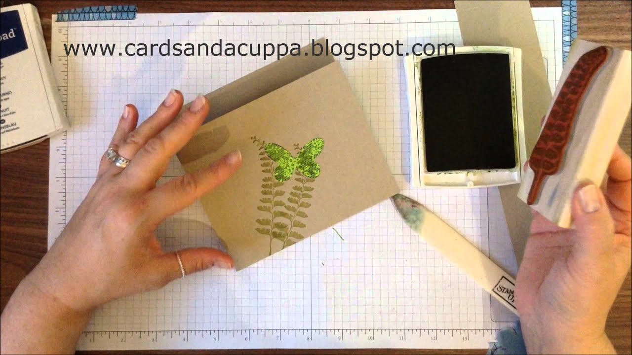 Make a box to fit your Stampin' Up! Note cards - YouTube