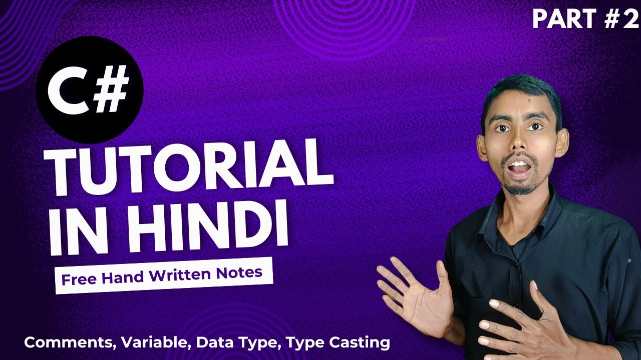 C Tutorial In Hindi Comments Variables Data Types Type Casting 4943