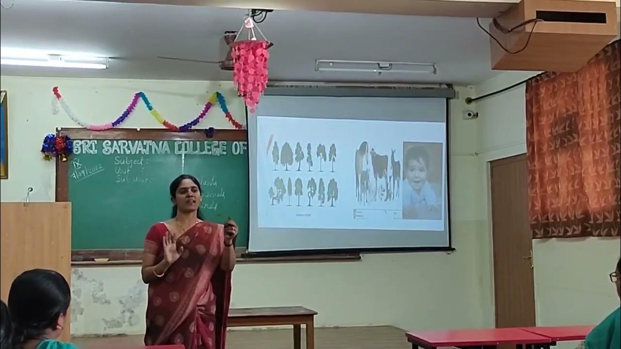Skill of Introducing a Lesson in Biology by Dr Umashree DK - YouTube