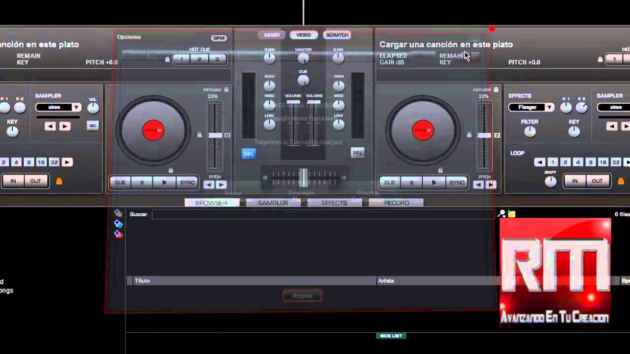 Como Usar Virtual Dj Pro 7 ( Parte 1 ) - YouTube