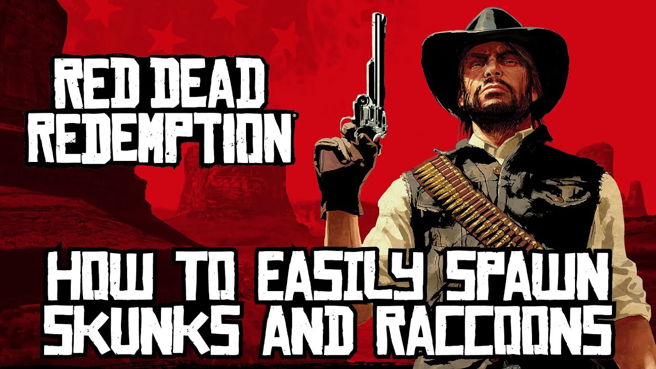Red Dead Redemption - Easy Method to Find SKUNKS and RACCOONS - YouTube