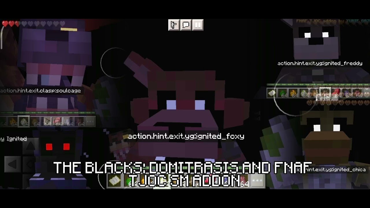 The Blacks: FNAF tjoc And sould cage Addon || Ahmedpro23 - YouTube