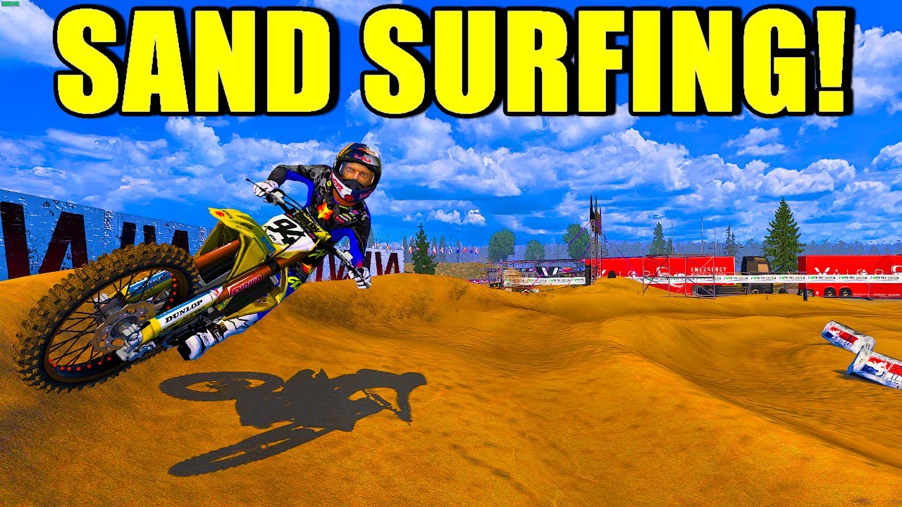 Sand Surfing in MX BIKES is SO MUCH FUN! - YouTube