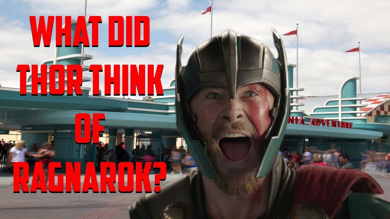 Thor Reacts to Thor: Ragnarok - YouTube