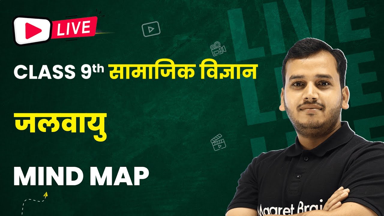 Climate (जलवायु) - Mind Map | Class 9 Social Science (Geography) #live ...