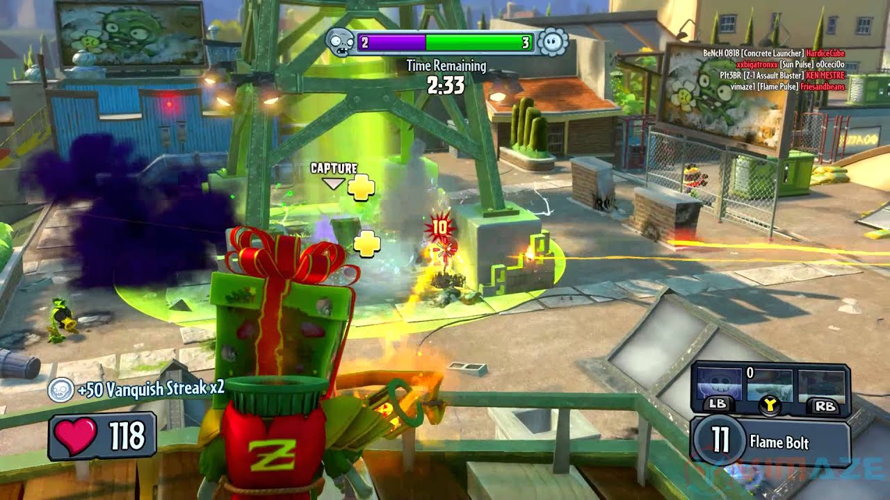Plants Vs Zombies Garden Warfare Joyous Holiday Pack - Zombie Surprise ...