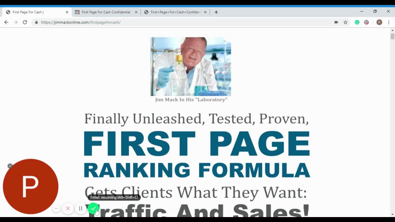 First Page For Cash Confidential Review - YouTube