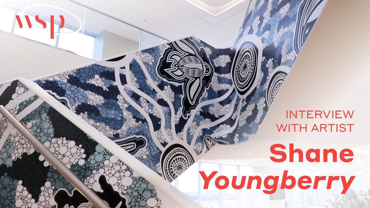 WSP Sydney office artist video 2024 - YouTube