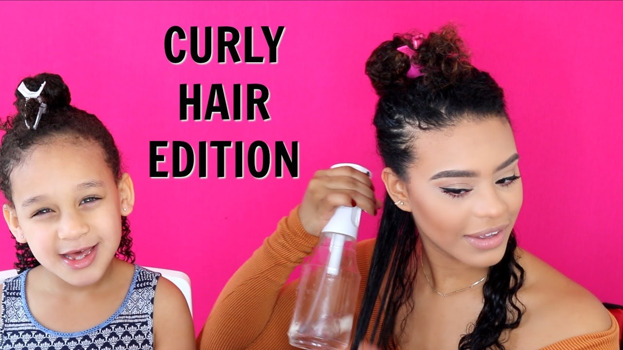 Chit Chat GRWM Ft. JOY! | Curly Hair Edition! - YouTube