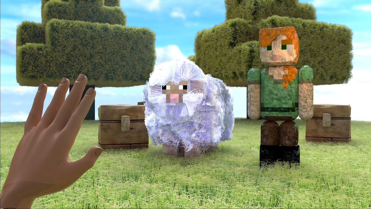 Minecraft Realistic Sheep #Shorts - YouTube