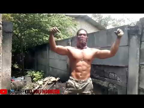 Kuli Ban Kekar Berotot Sixpack Pamer Badan | Hot Muscle Sixpack Flexing Worker Show Off